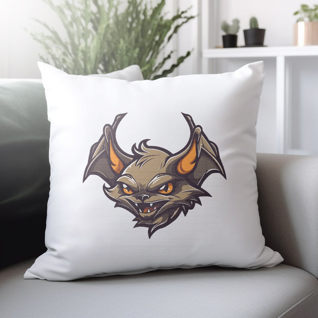 Spooky Bat Svg Frankenstein Png Cartoon Bat Image Bat - Etsy