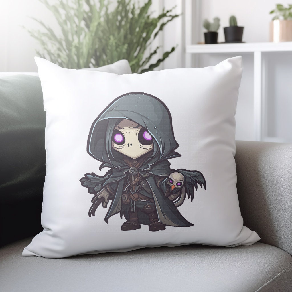 Chibi Necromancer Svg Dnd Svg Necromancer Dark Wizard Svg - Etsy Canada