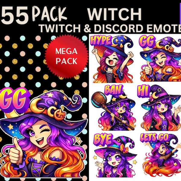 16 Twitch Female Emotes, Mega Pack, Lisa-brown Hair Brown Eyes Pale ...