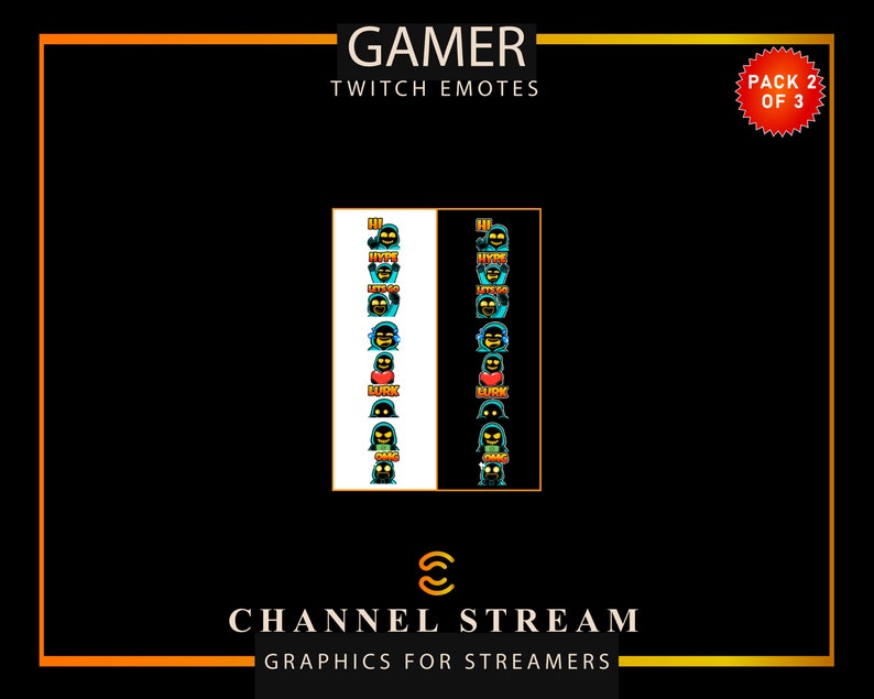 Twitch Neon Mask Emotes, Sub Emotes, Discord Emotes, Twitch Emotes ...