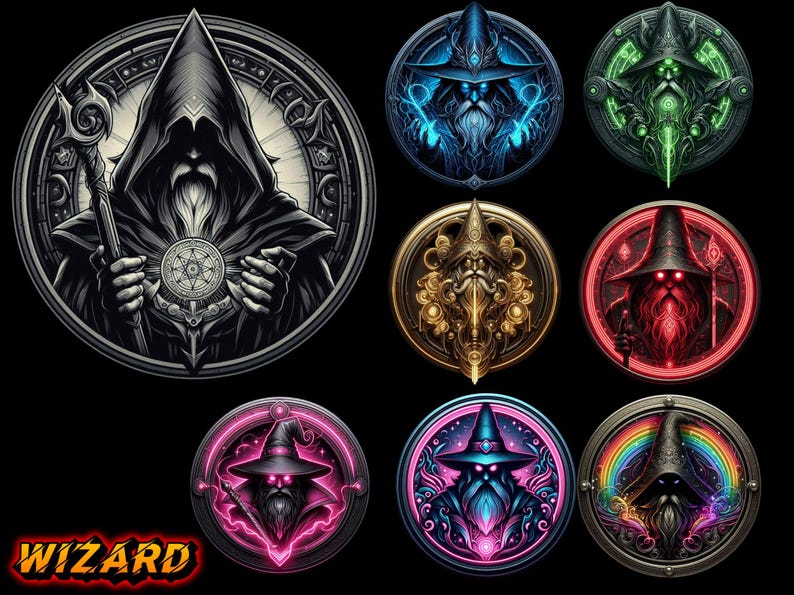 Monster Badges Twitch Discord Kick Sub Bit Badges Avatars Emotes ...