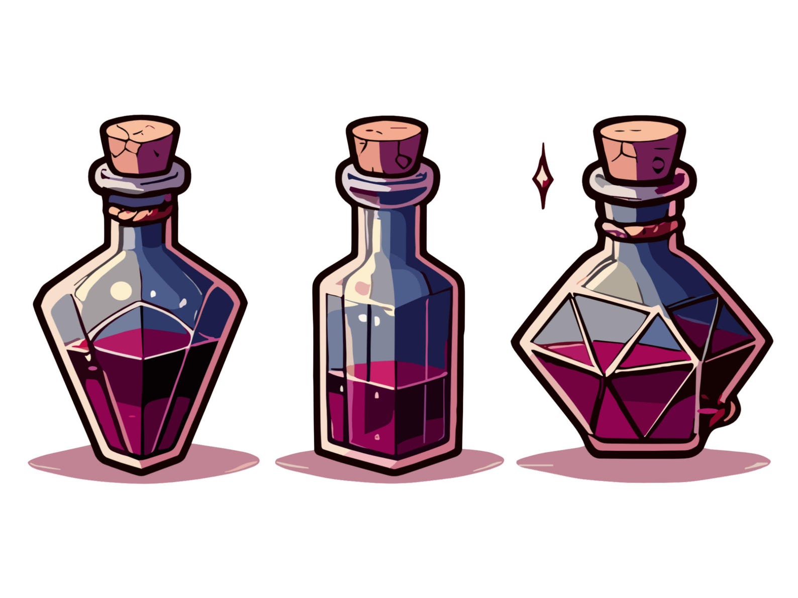 Vampire Blood Badges Twitch Discord Kick Sub Bit Badges Gothic Emotes ...