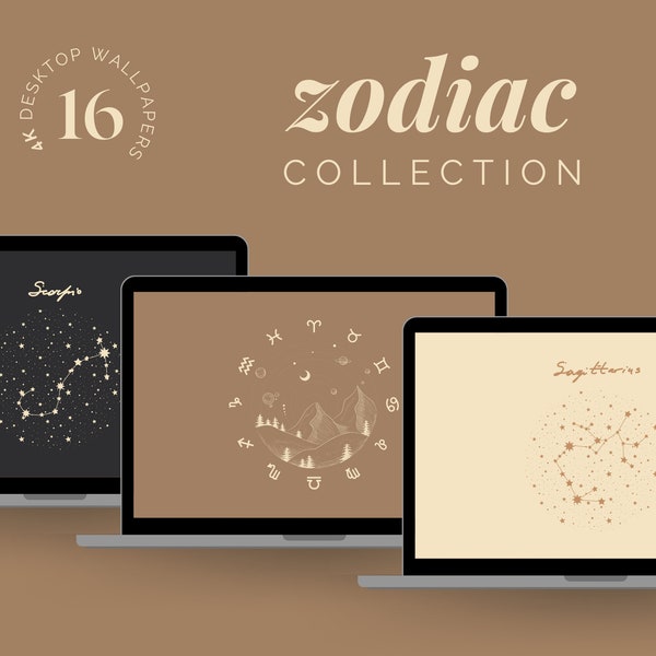 Astrology Desktop Wallpaper - Etsy