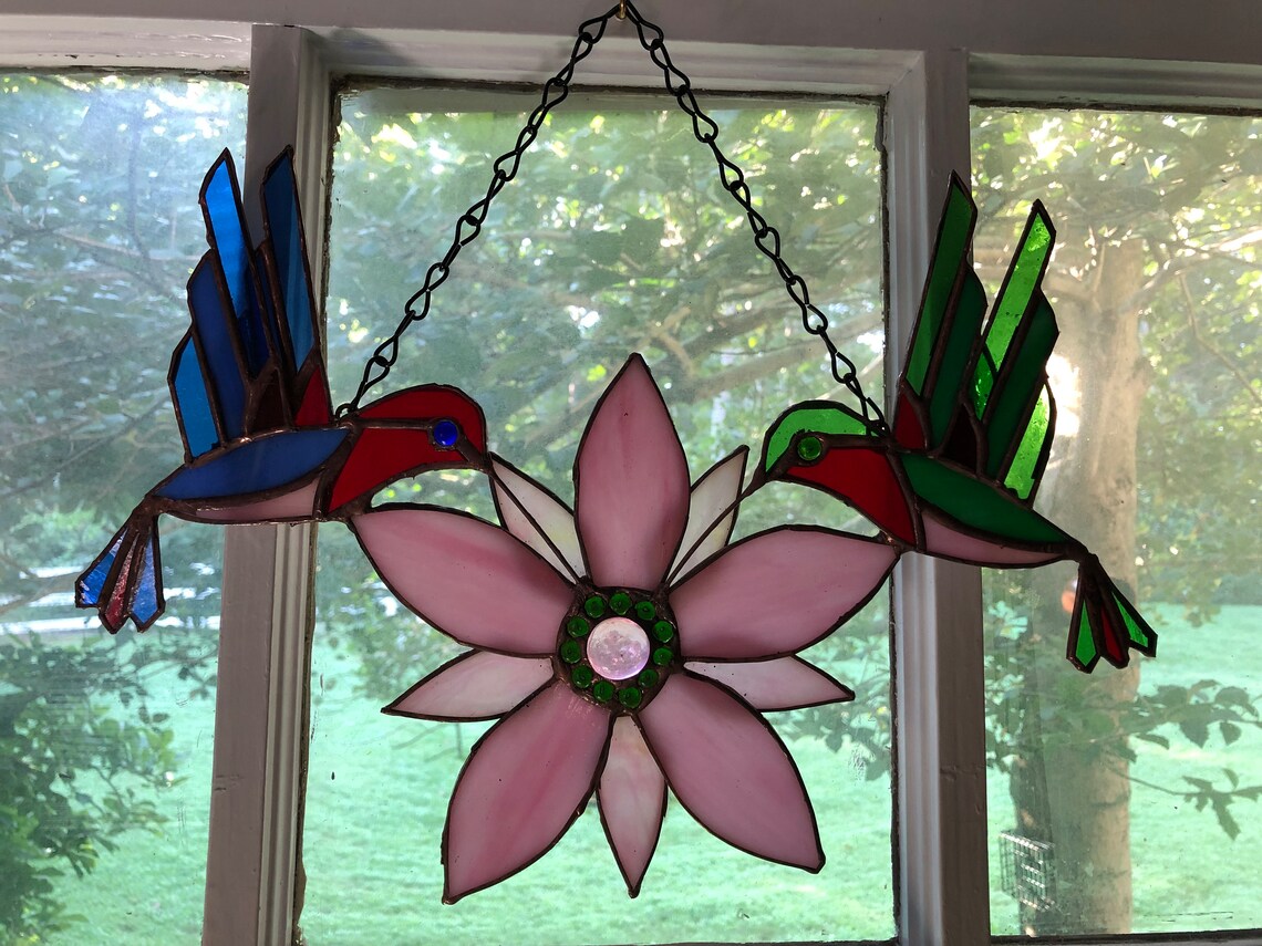 Floating Hummingbirds in Various Styles and Colors. - Etsy