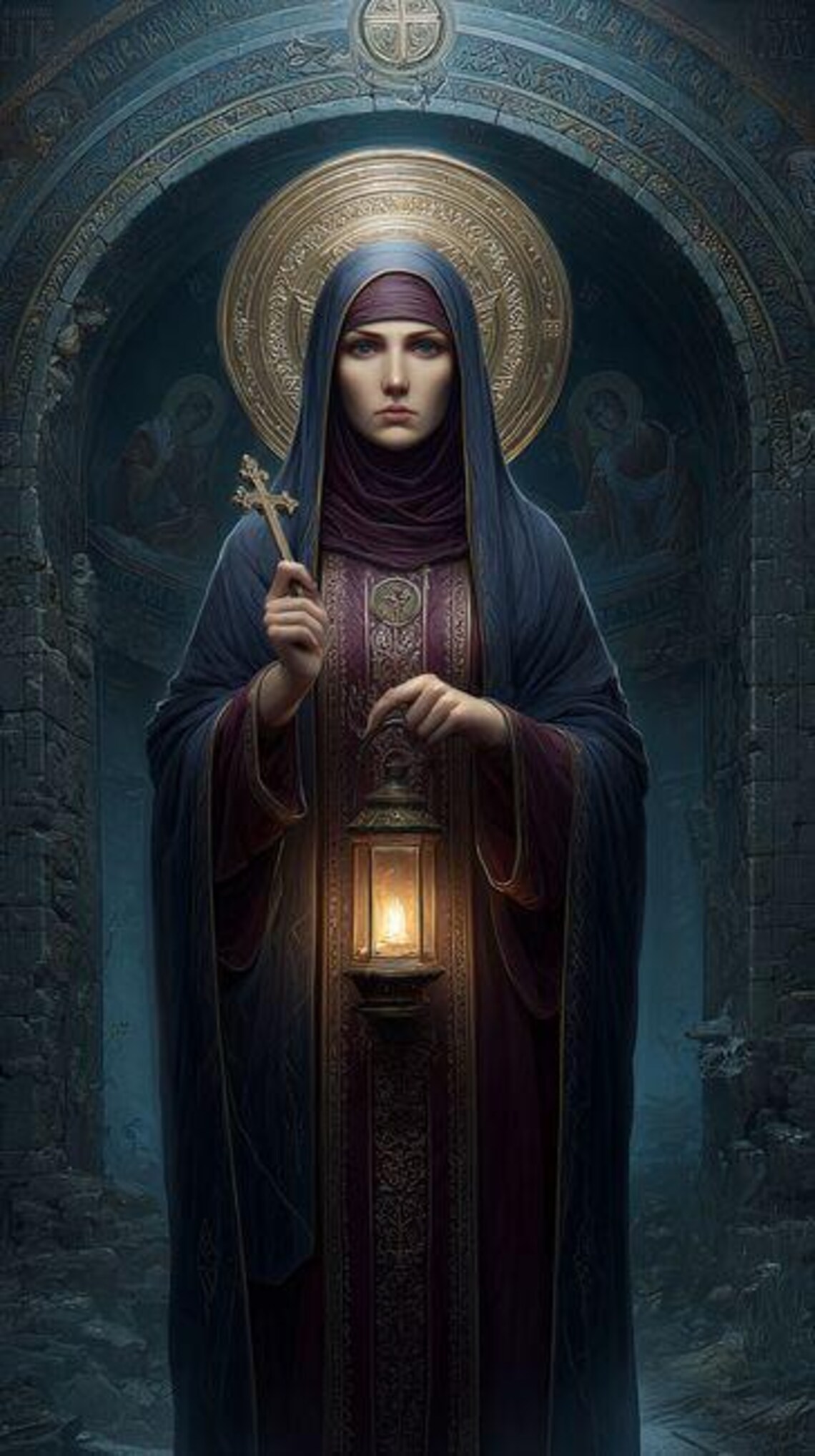 Vintage Religious Icons Digital Download Sacred Christian Wall Art ...