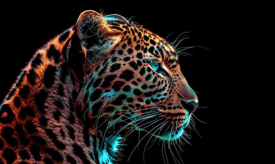 Leopard Collection Art Files Digital Art Wall Art 16:9 Aspect Ratio ...