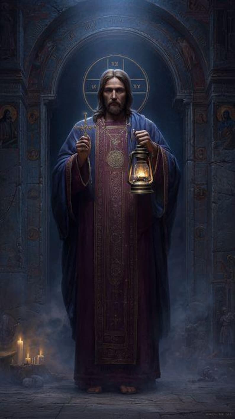 Vintage Religious Icons Digital Download Sacred Christian Wall Art ...