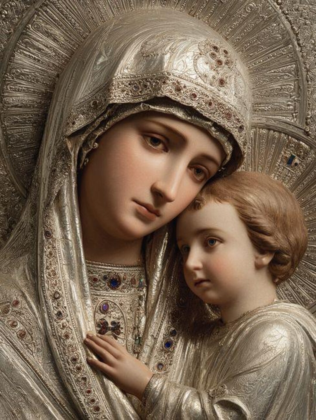 Vintage Religious Icons Digital Download Sacred Christian Wall Art ...