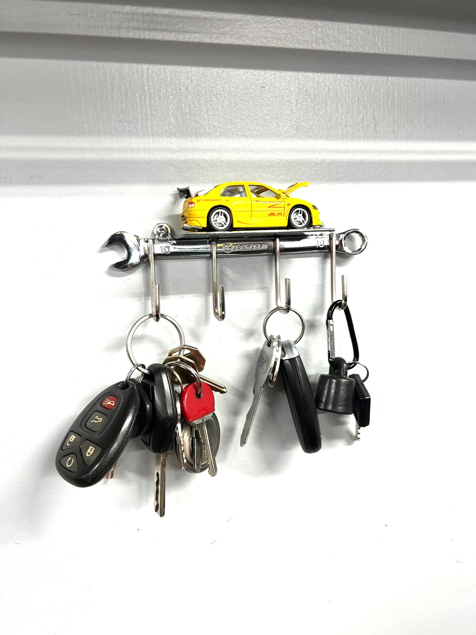 Garage Key Holder, Unique Rare Garage Allen Hex Key Holder With Chrome ...