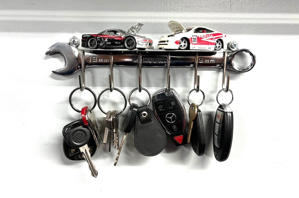 Garage Key Holder, Unique Rare Garage Allen Hex Key Holder With Chrome ...