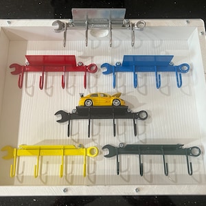 Garage Key Holder, Unique Rare Garage Allen Hex Key Holder With Chrome ...