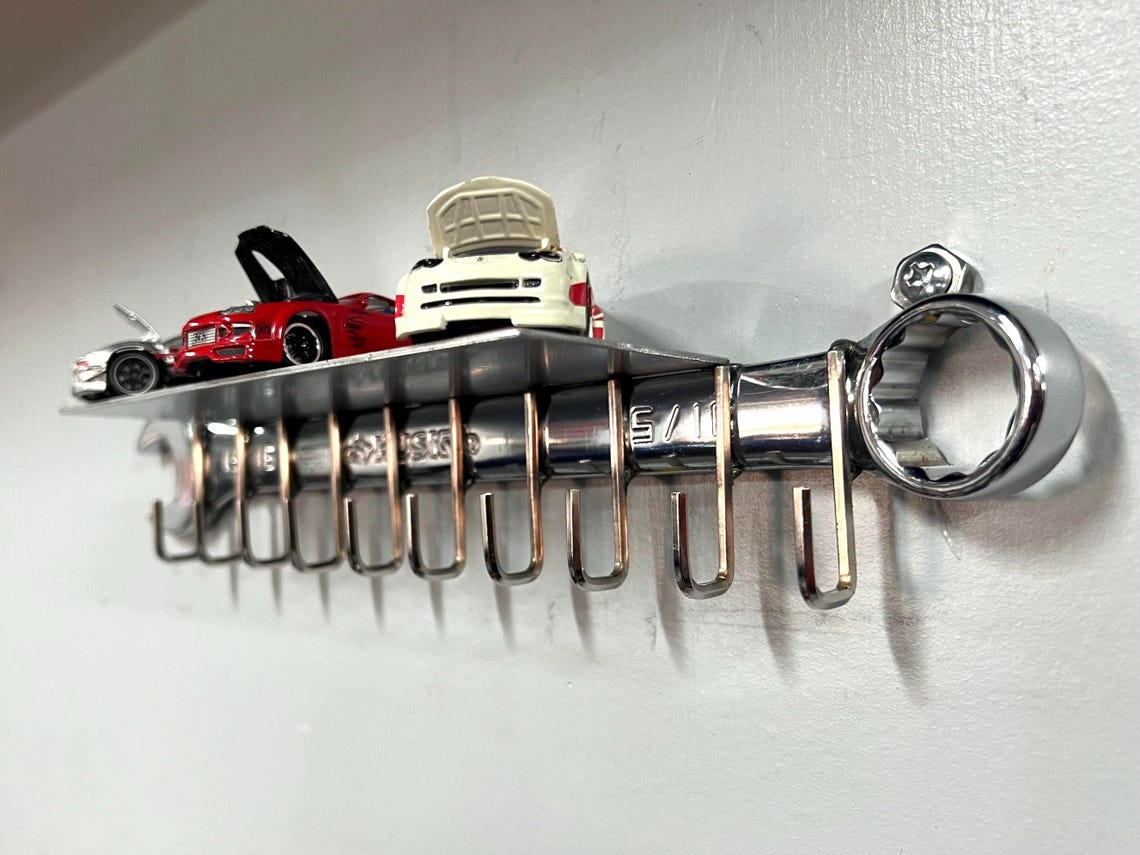 Garage Key Holder, Unique Rare Garage Allen Hex Key Holder With Chrome ...