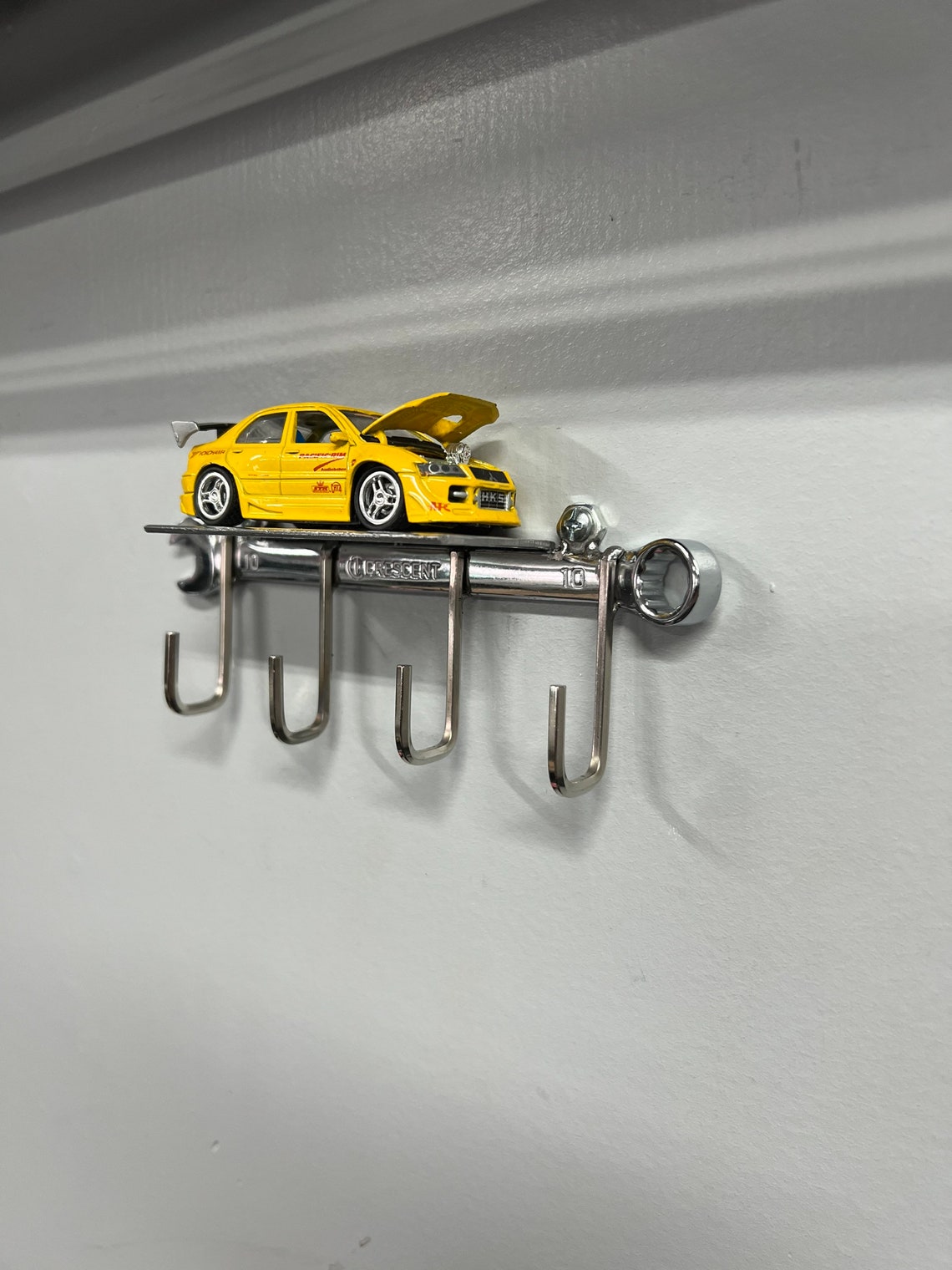 Garage Key Holder, Unique Rare Garage Allen Hex Key Holder With Chrome ...