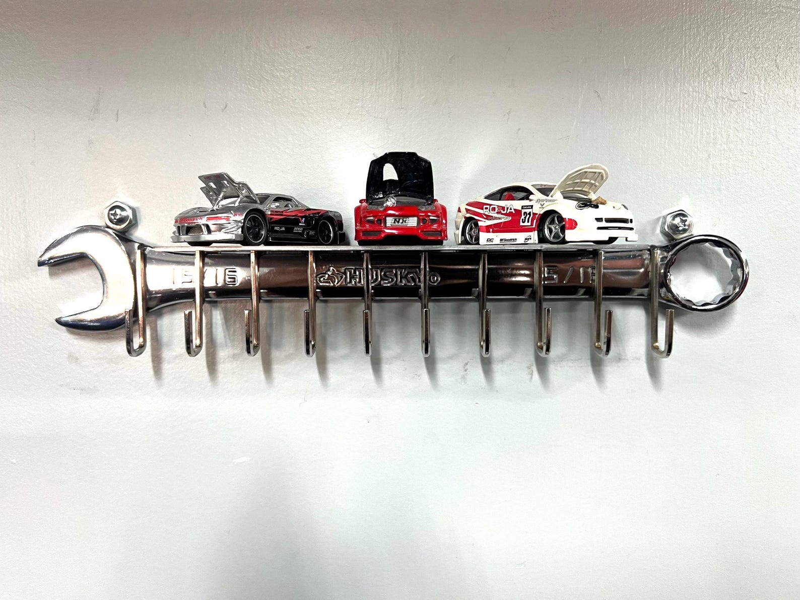Garage Key Holder, Unique Rare Garage Allen Hex Key Holder With Chrome ...