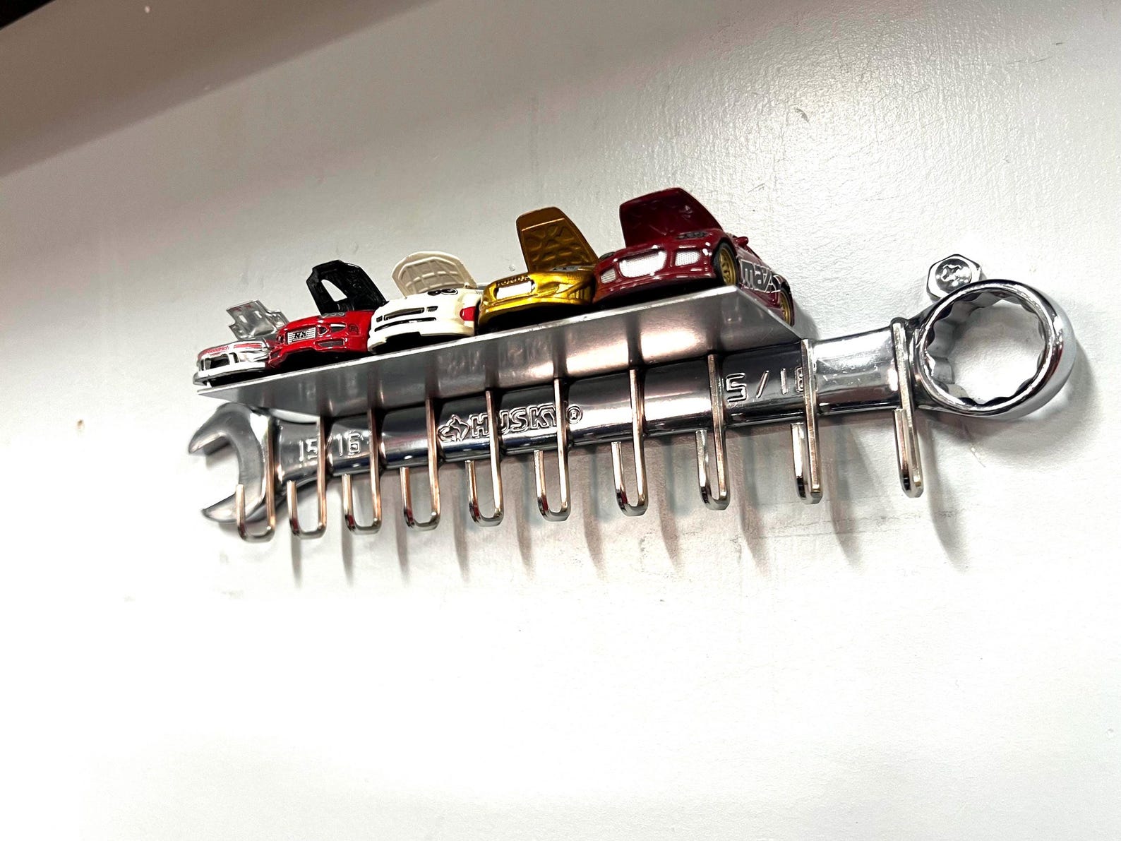 Garage Key Holder, Unique Rare Garage Allen Hex Key Holder With Chrome ...