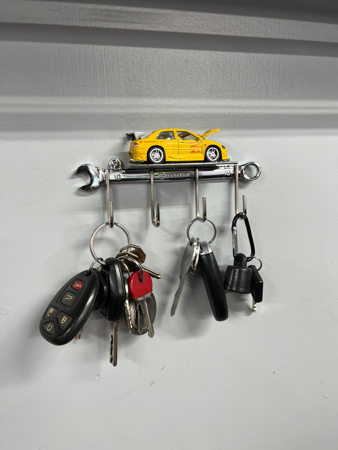 Garage Key Holder, Unique Rare Garage Allen Hex Key Holder With Chrome ...