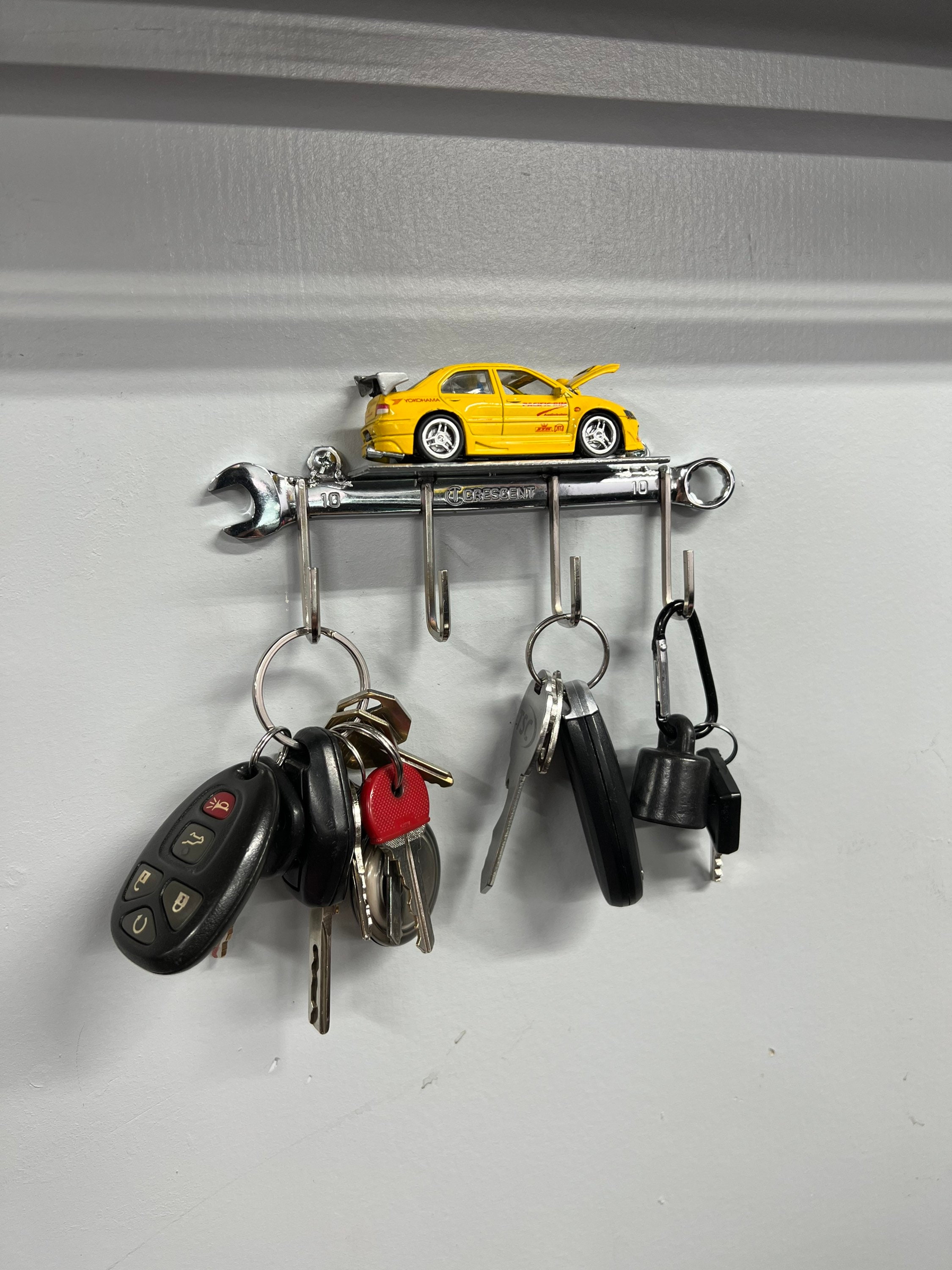 Garage Key Holder, Unique Rare Garage Allen Hex Key Holder With Chrome ...