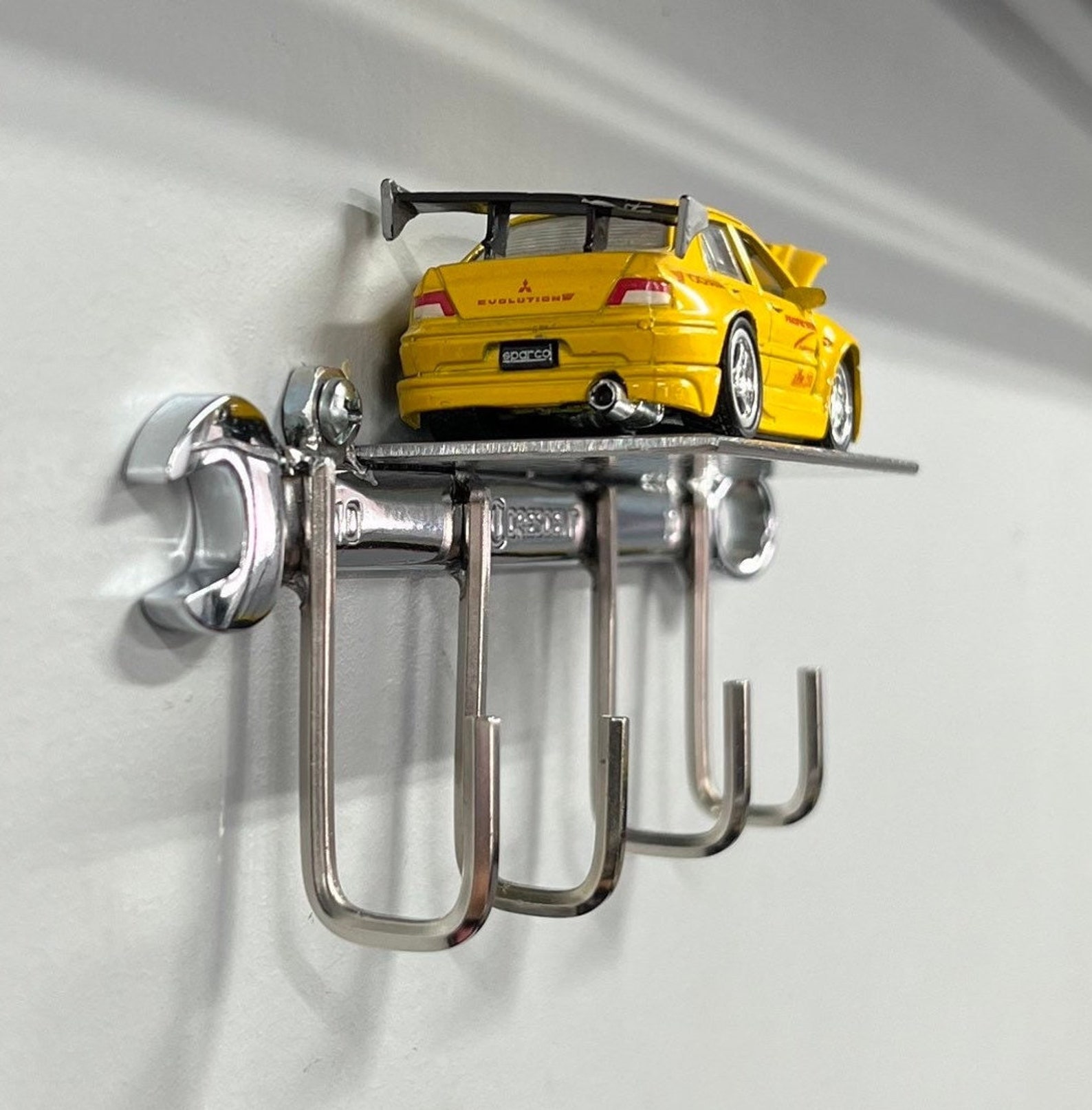 Garage Key Holder, Unique Rare Garage Allen Hex Key Holder With Chrome ...