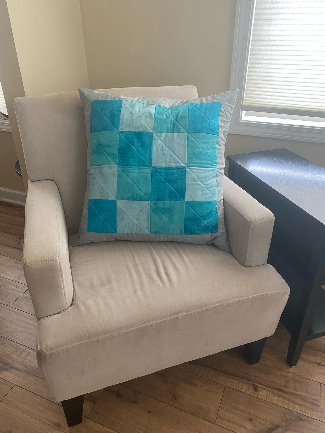 Patchwork Quilted Pillow Pattern - PDF - Etsy