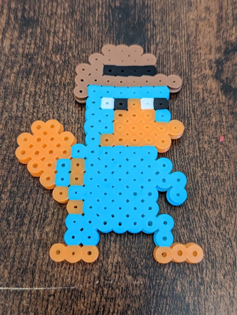 Perry the Platypus Perler - Etsy