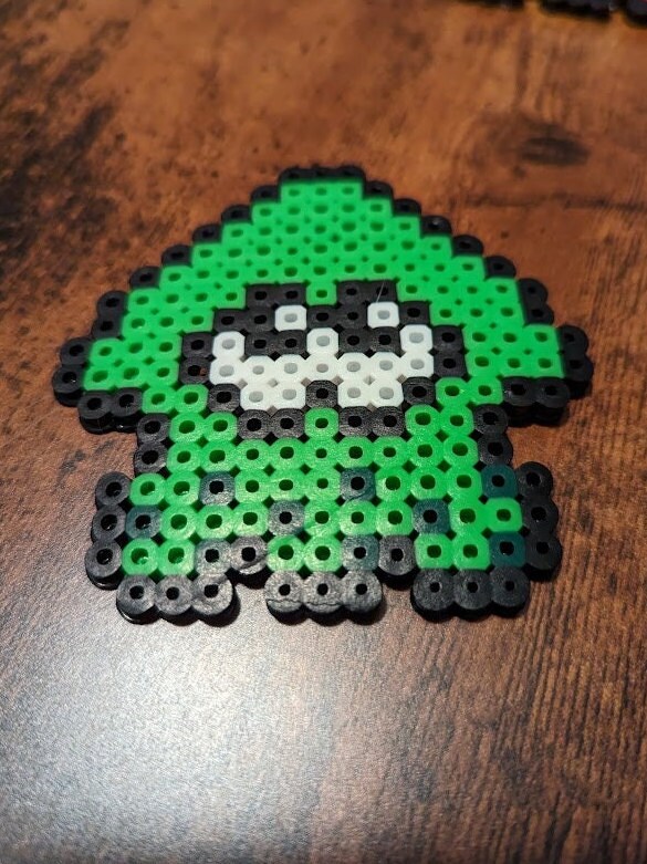 Splatoon Inkling Perler - Etsy