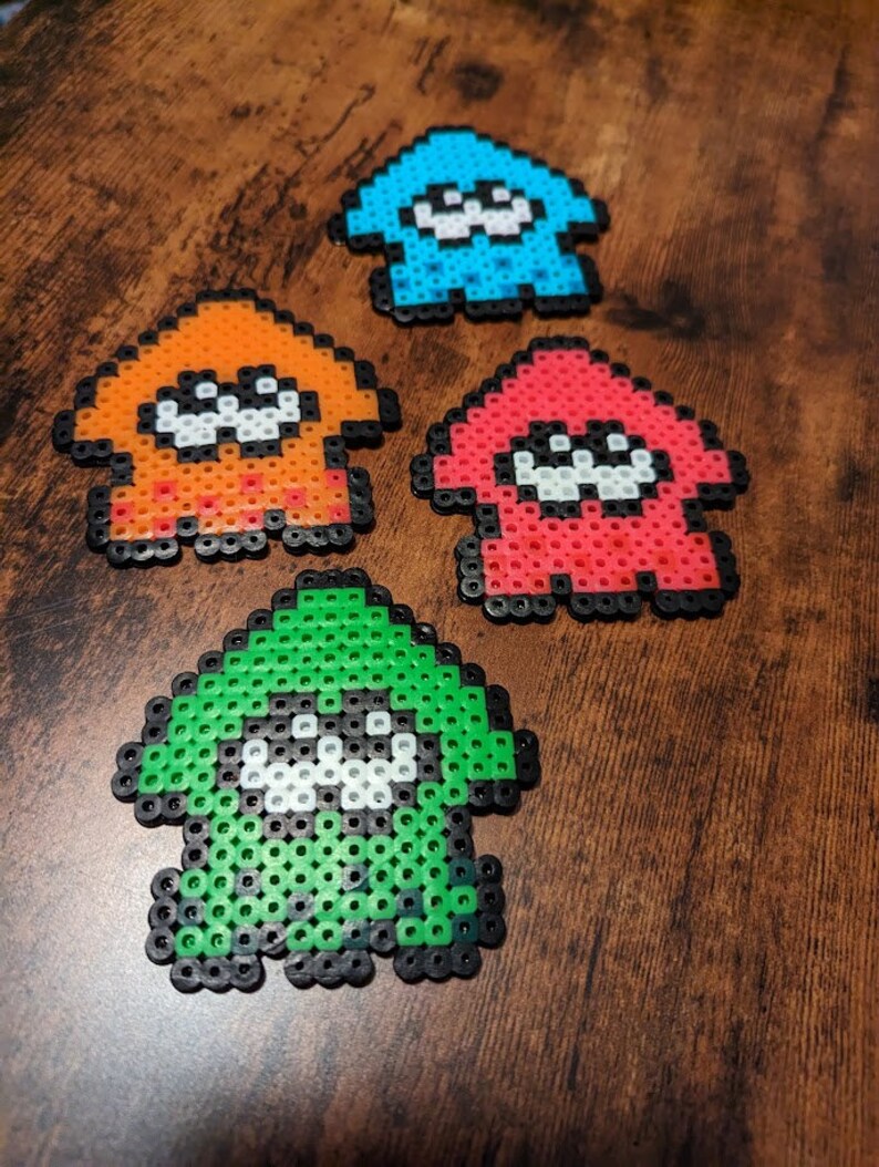 Splatoon Inkling Perler - Etsy