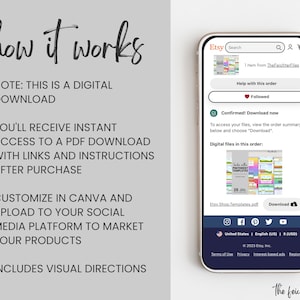Pinterest Pin Canva Template TPT | Teacher Author | Teacher Seller ...