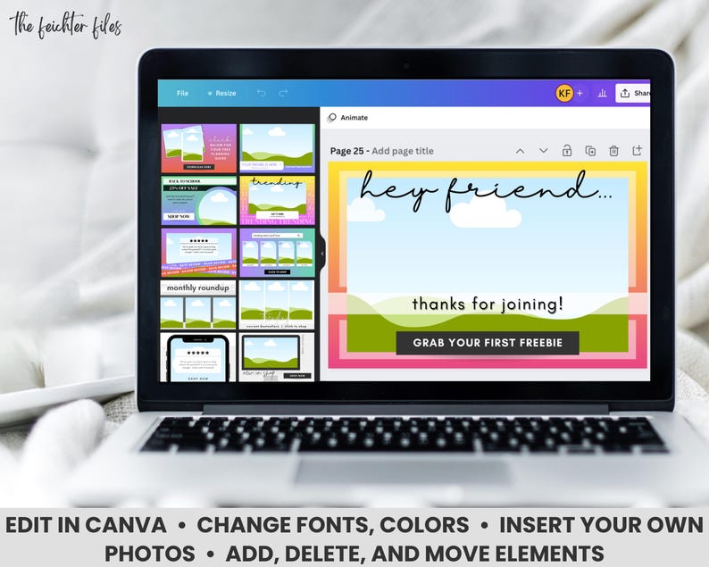Email Marketing Canva Template | Teacher Author | Teacher Seller ...