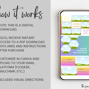 Email Marketing Canva Template | Teacher Author | Teacher Seller ...