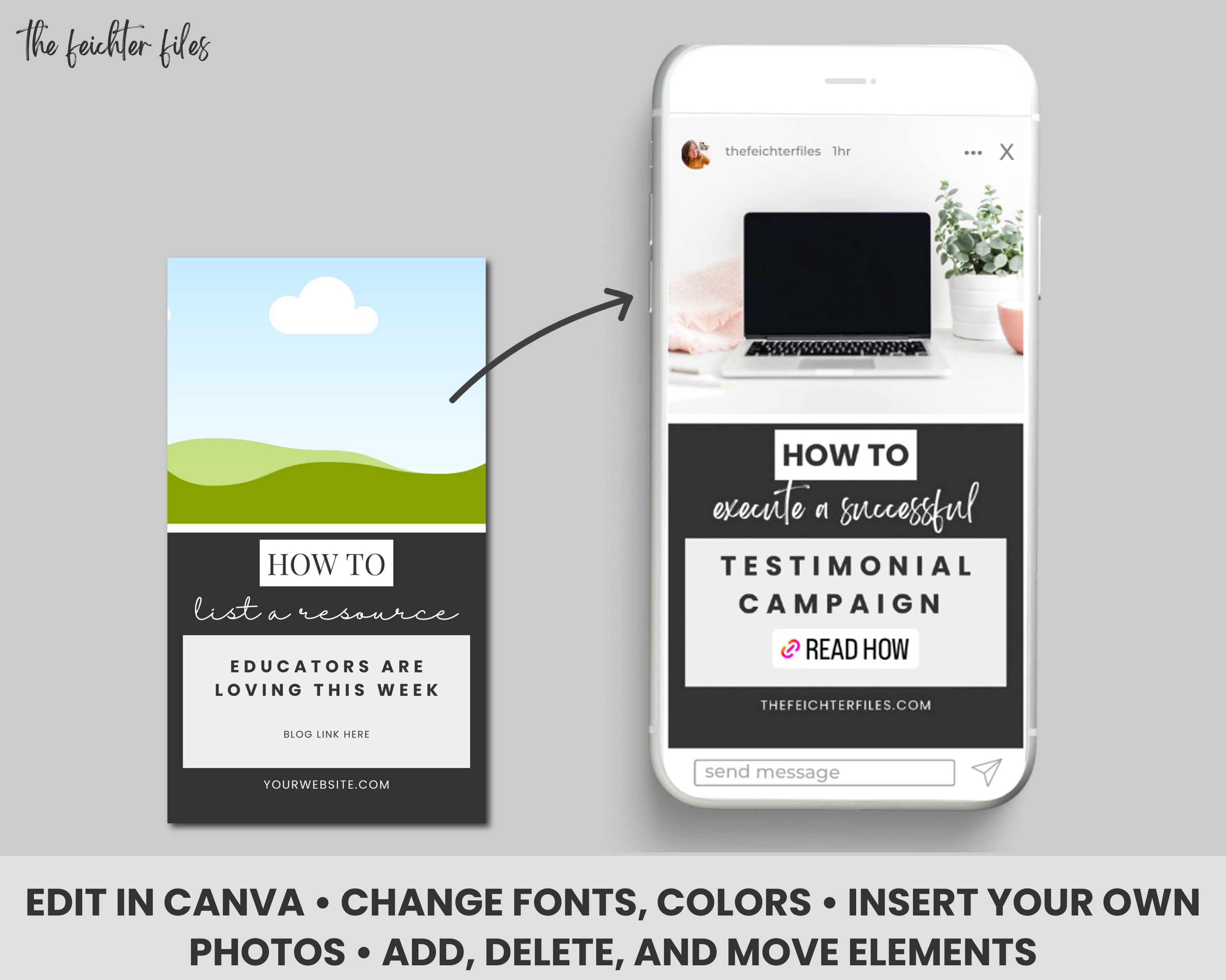 Blog Image Canva Template TPT | Teacher Author | Teacher Seller ...