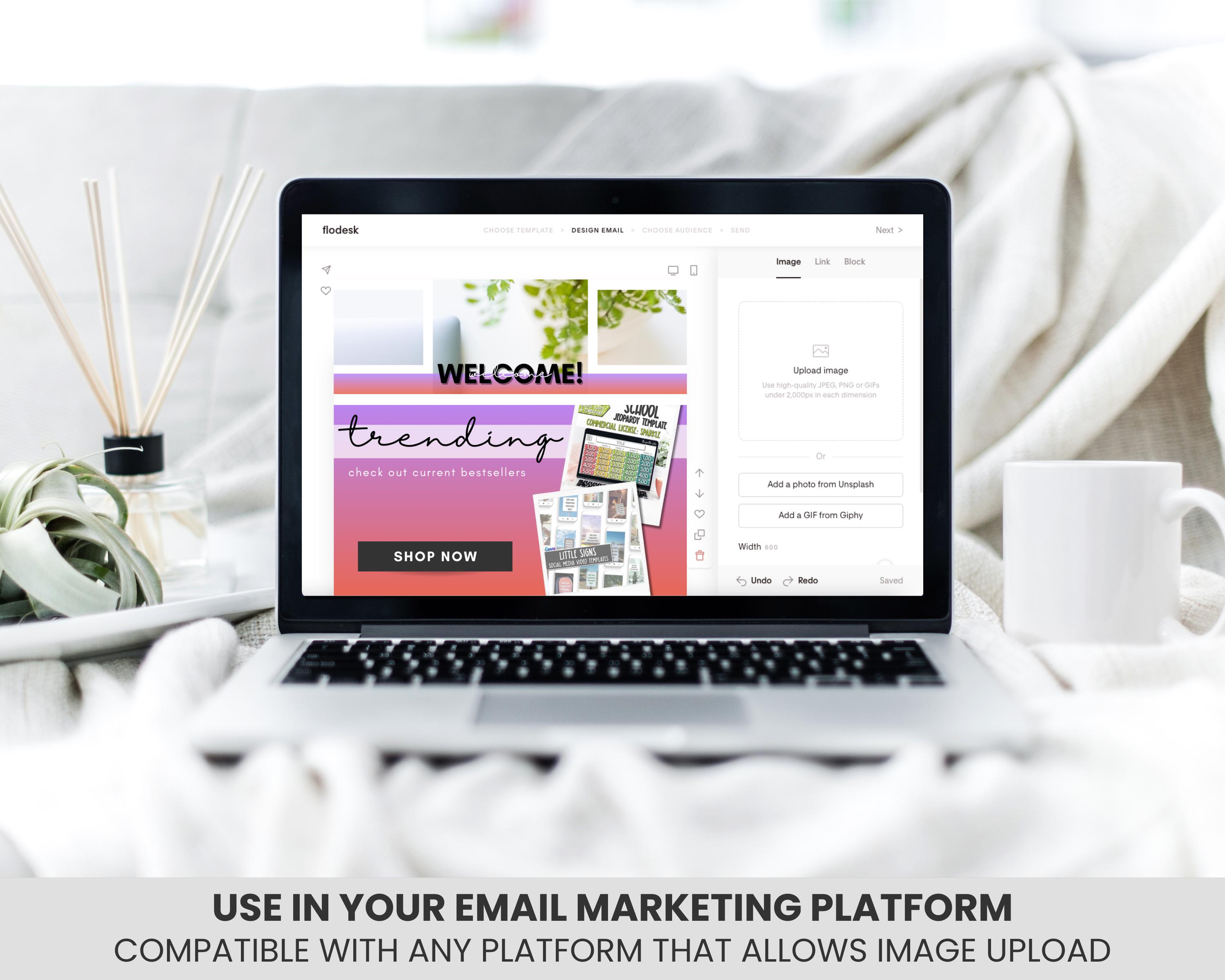 Email Marketing Canva Template | Teacher Author | Teacher Seller ...