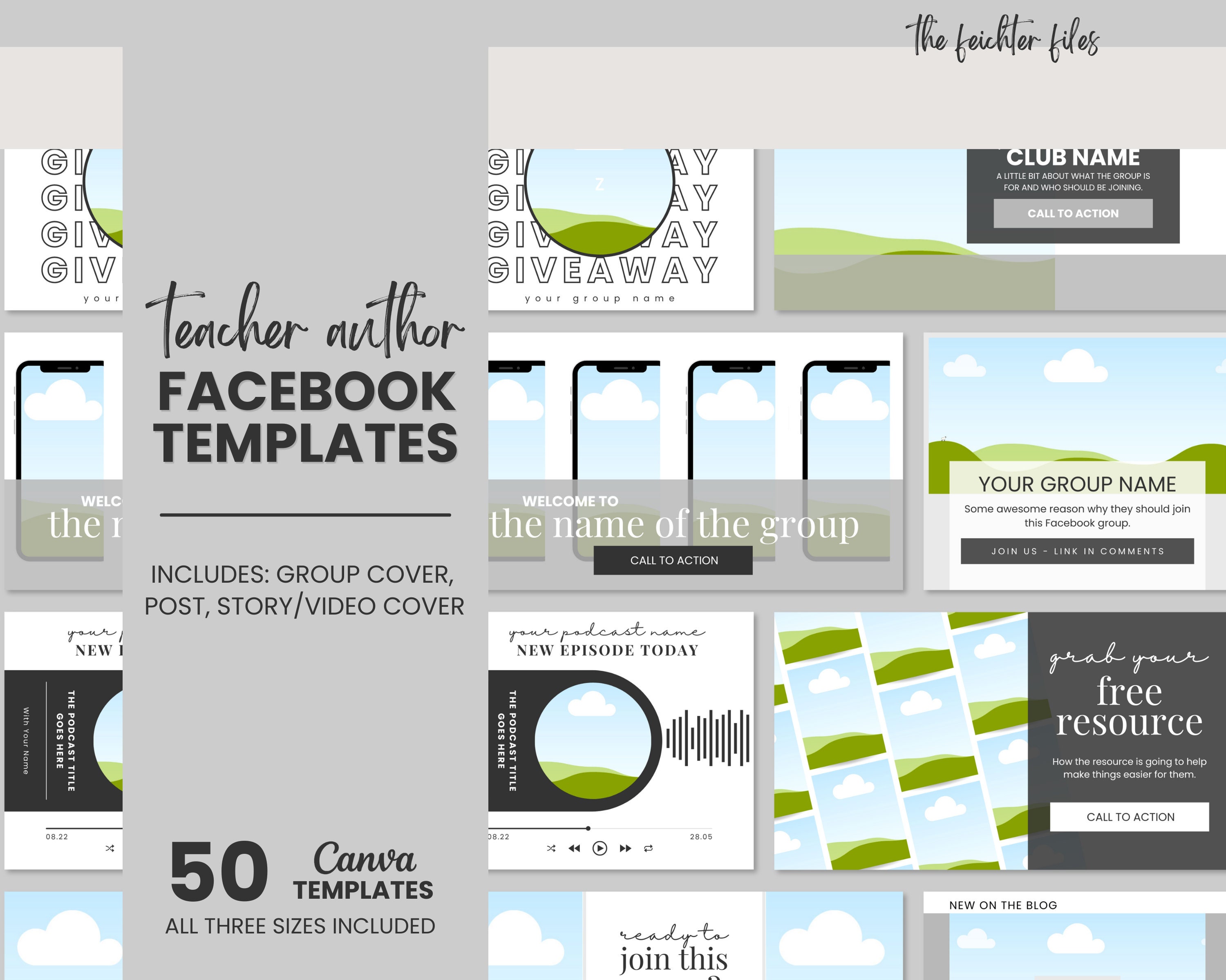 Teacher Author Facebook Group Templates | Facebook Post | Teacher ...