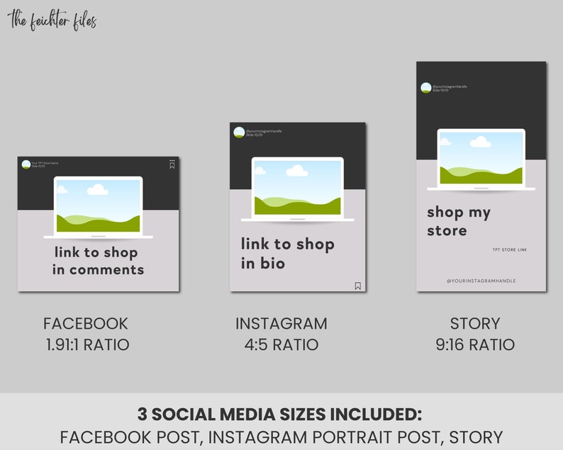 Social Media Carousel Canva Template Teachers Pay Teachers Teacher ...
