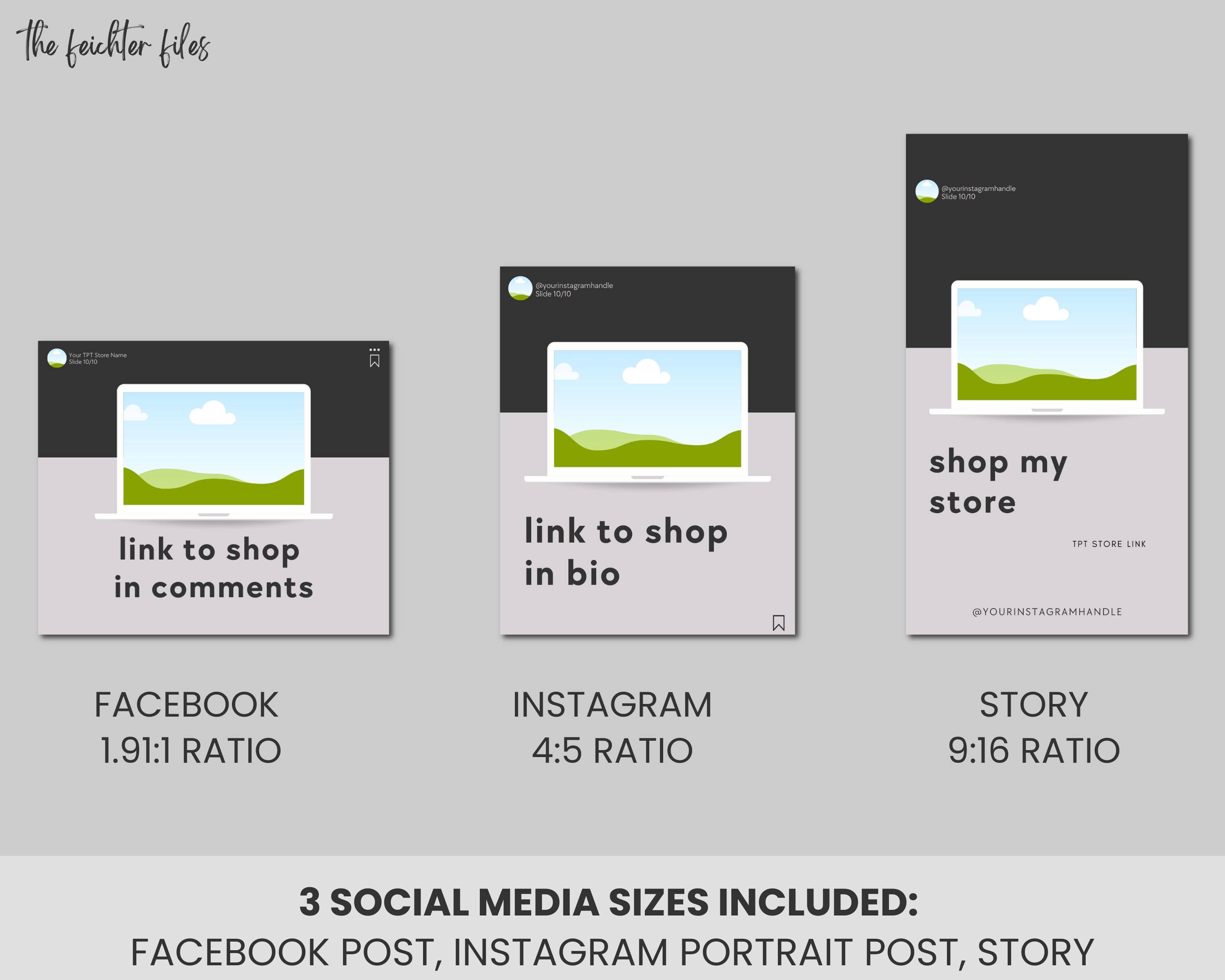 Social Media Carousel Canva Template Teachers Pay Teachers Teacher ...