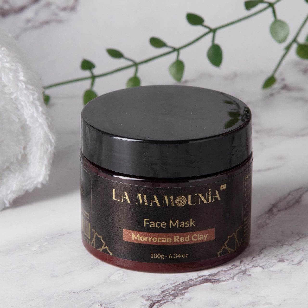 La Mamounia Ss Moroccan Face Mask Green/red/white Clay Natural Product ...