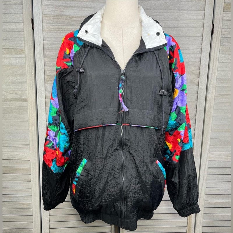 80s Windbreaker - Etsy