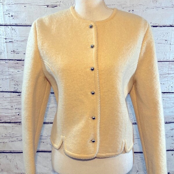 Boiled Wool Coat - Etsy