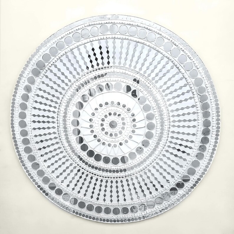 12 Inches Round MDF Mosaic Art Materials Kit Lippan Art Clay Lipan Art ...