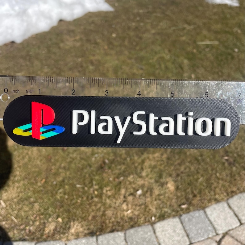 Playstation Logo Sign for Wall Display, Shelf Display, or Fridge Magnet ...