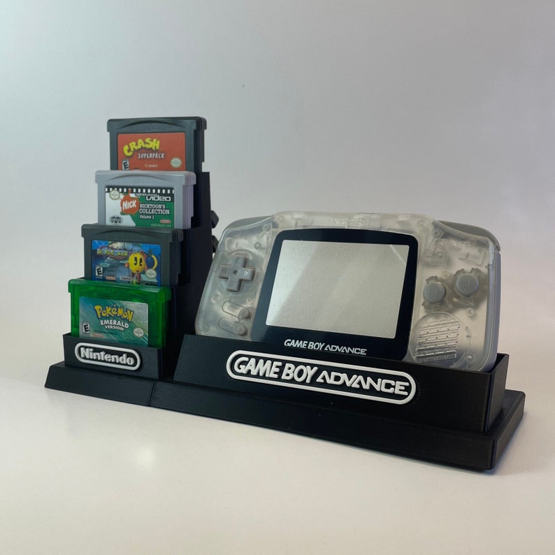 Game Boy Advance Nintendo and 9 Game Display/stand Only - Etsy