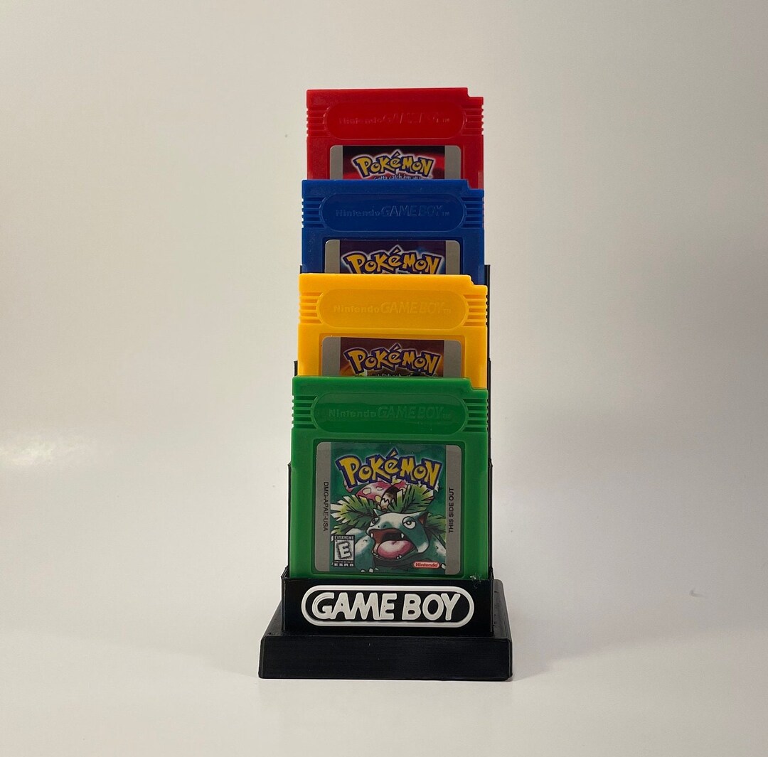 Gameboy Original / Classic 9 Game Display / Stand ONLY black, White ...