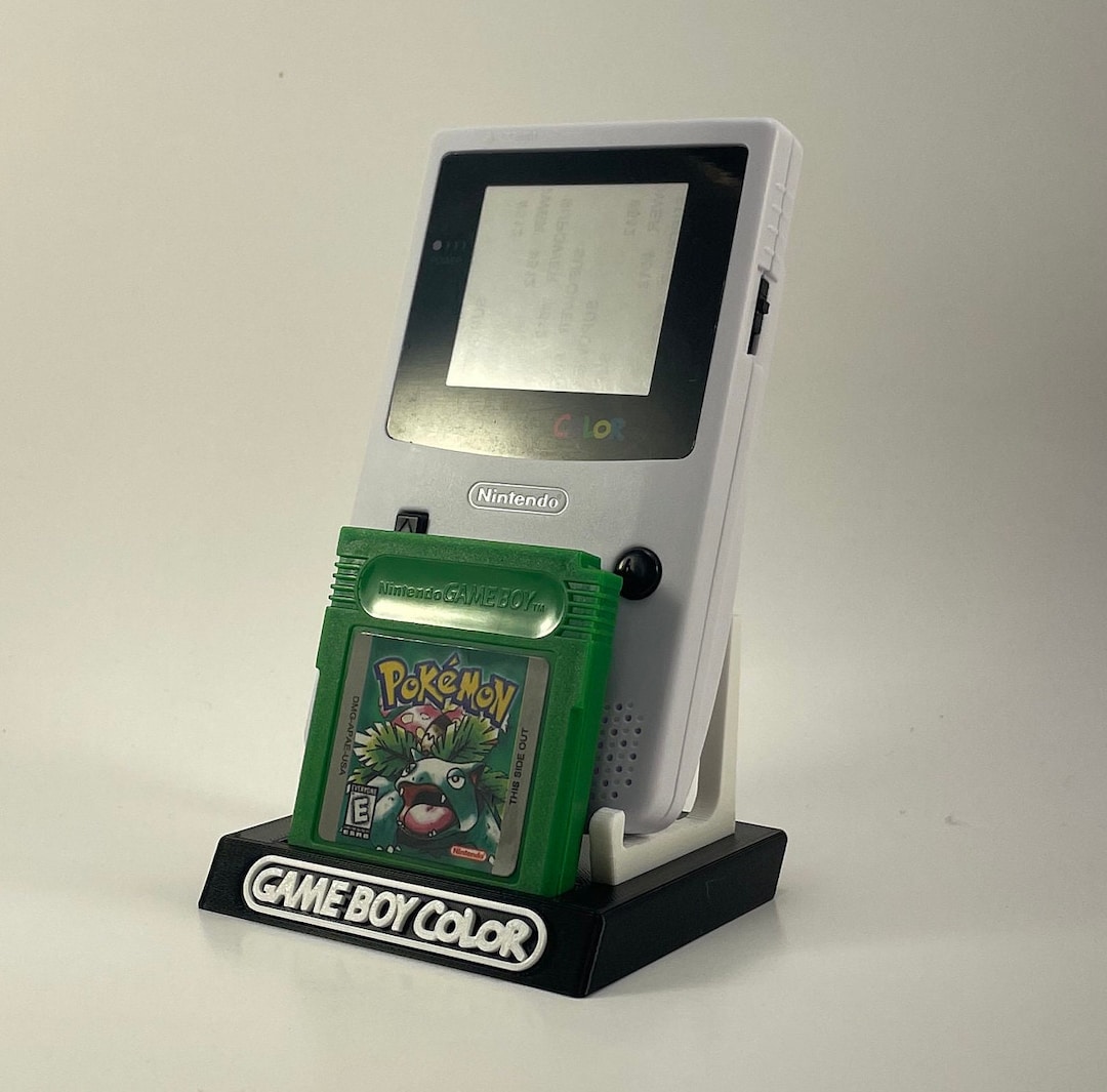 Nintendo Game Boy Color & Game Cartridge Display/stand/holder - DISPLAY ...