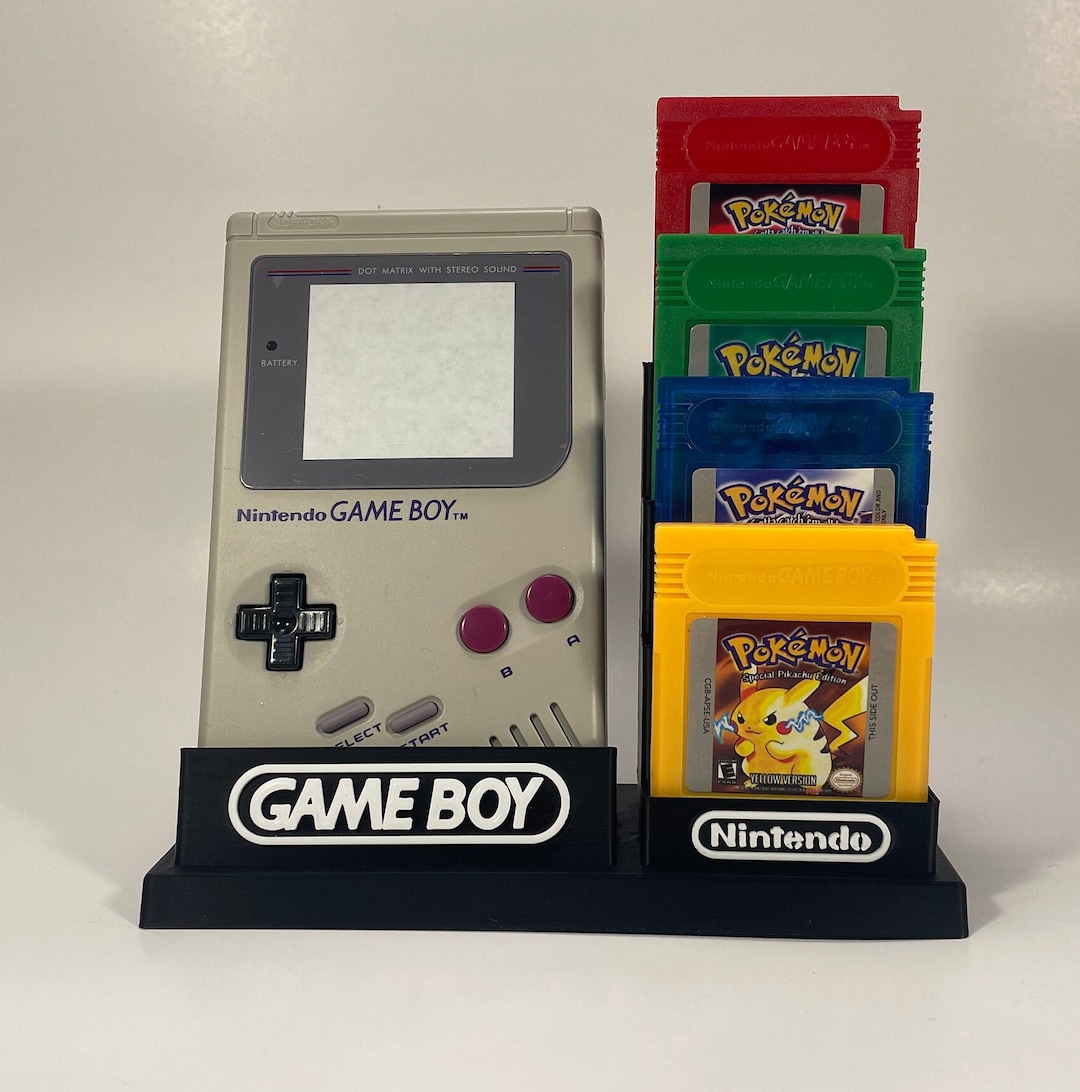 Nintendo Gameboy Original/classic/dmg and 9 Game Display/stand ...