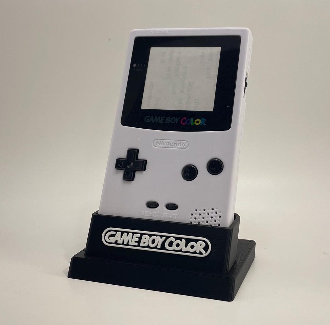 Nintendo Gameboy Color Display/stand/holder - DISPLAY ONLY (customize ...