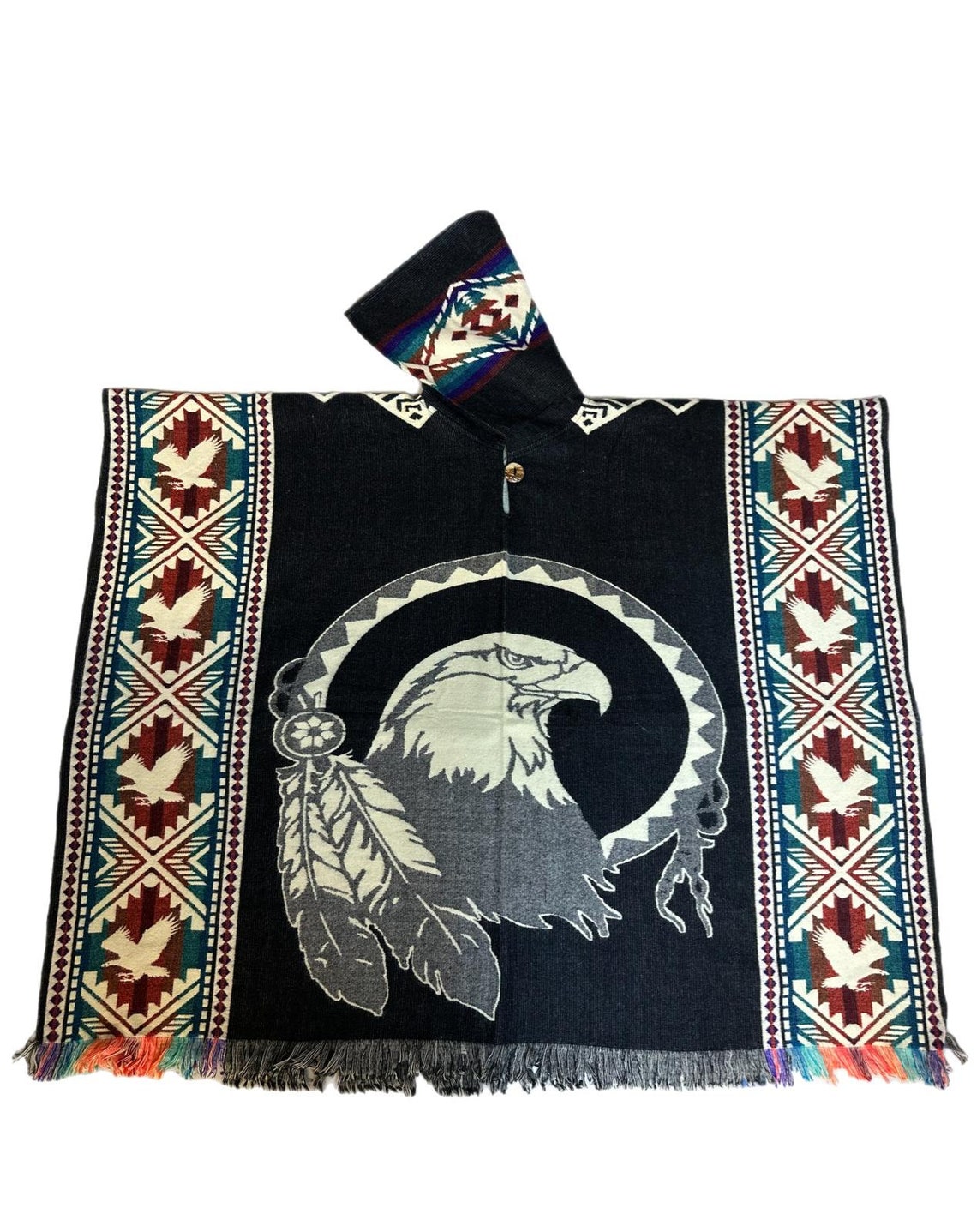 Alpaca Ponchos Dreamcatchers Eagle Handcrafted by Indigenous ...