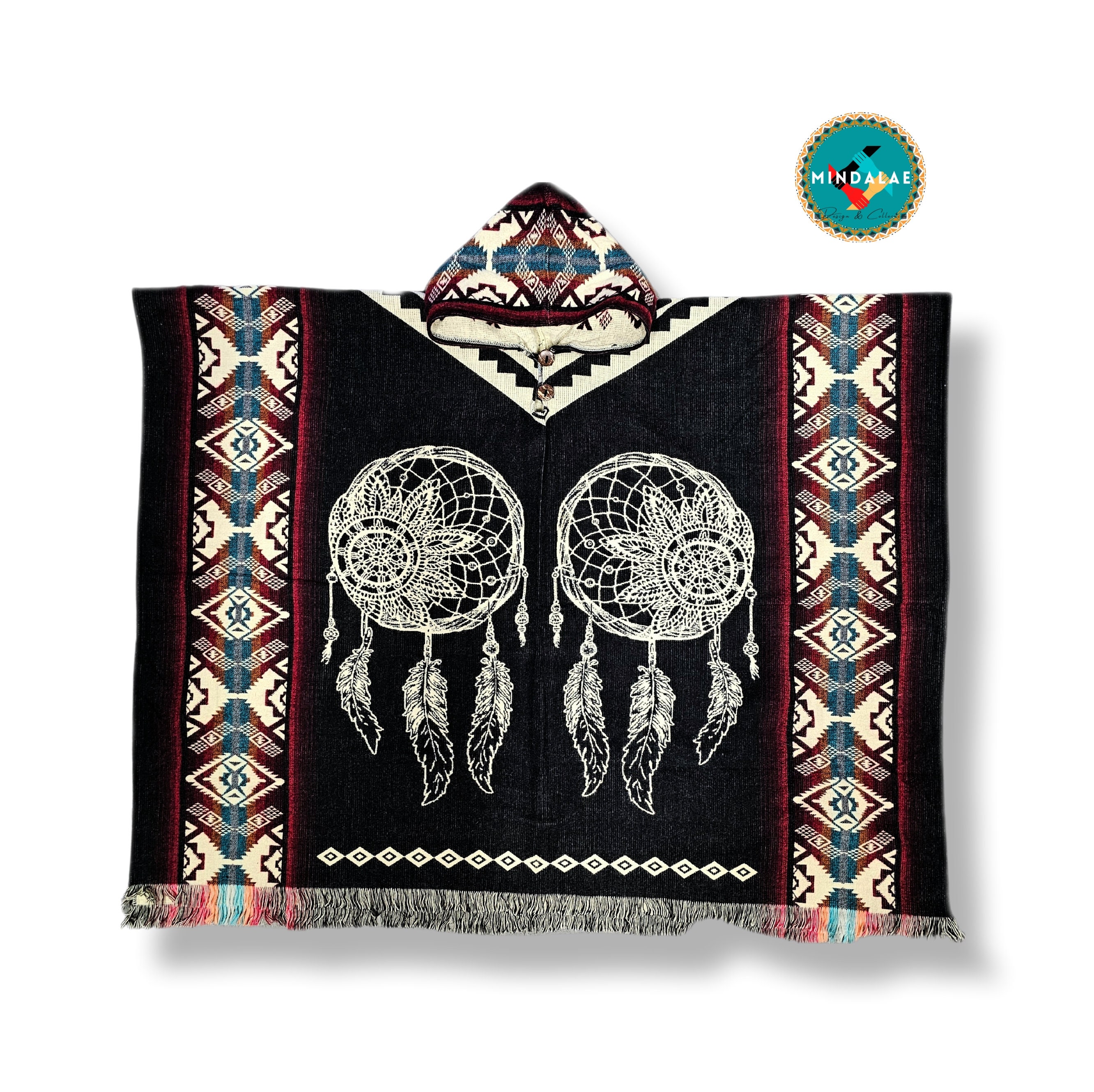 Alpaca Poncho Native American Dreamcatcher Handcrafted by Indigenous ...