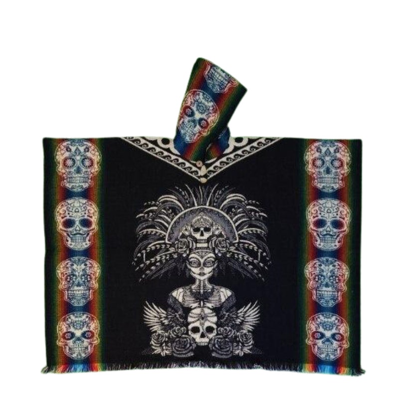 Unisex Alpaca Poncho. Aztec Goddess EXCLUSIVELY HANDCRAFTED by ...