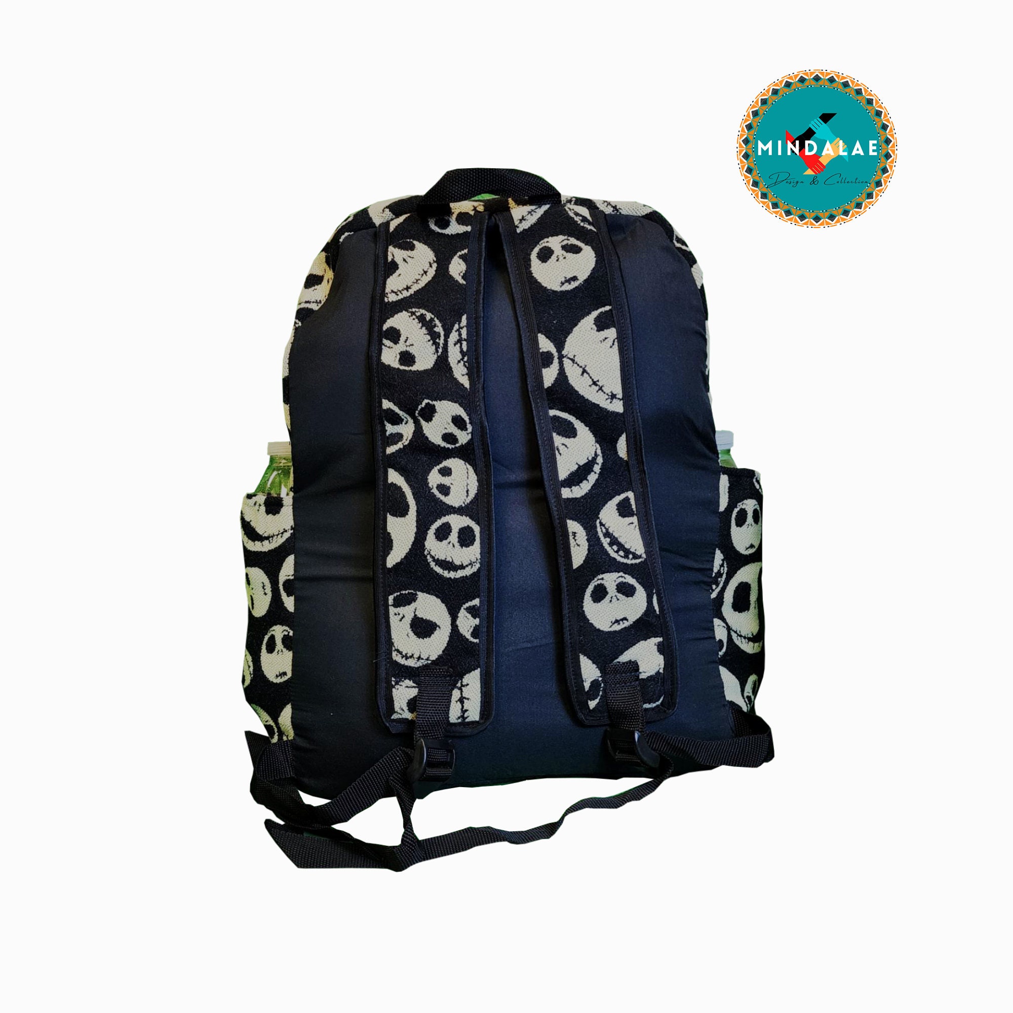 Handmade Native American Backpack (black & White Jack Skellington ...