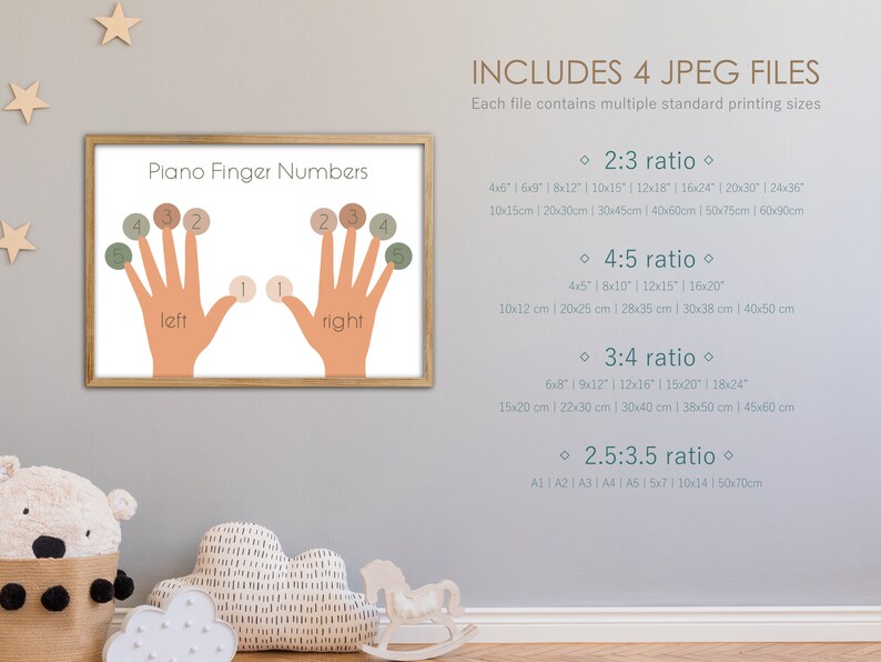 Piano Teaching Tool Visuals, Learning Graphics, Music Lesson Aids Piano ...