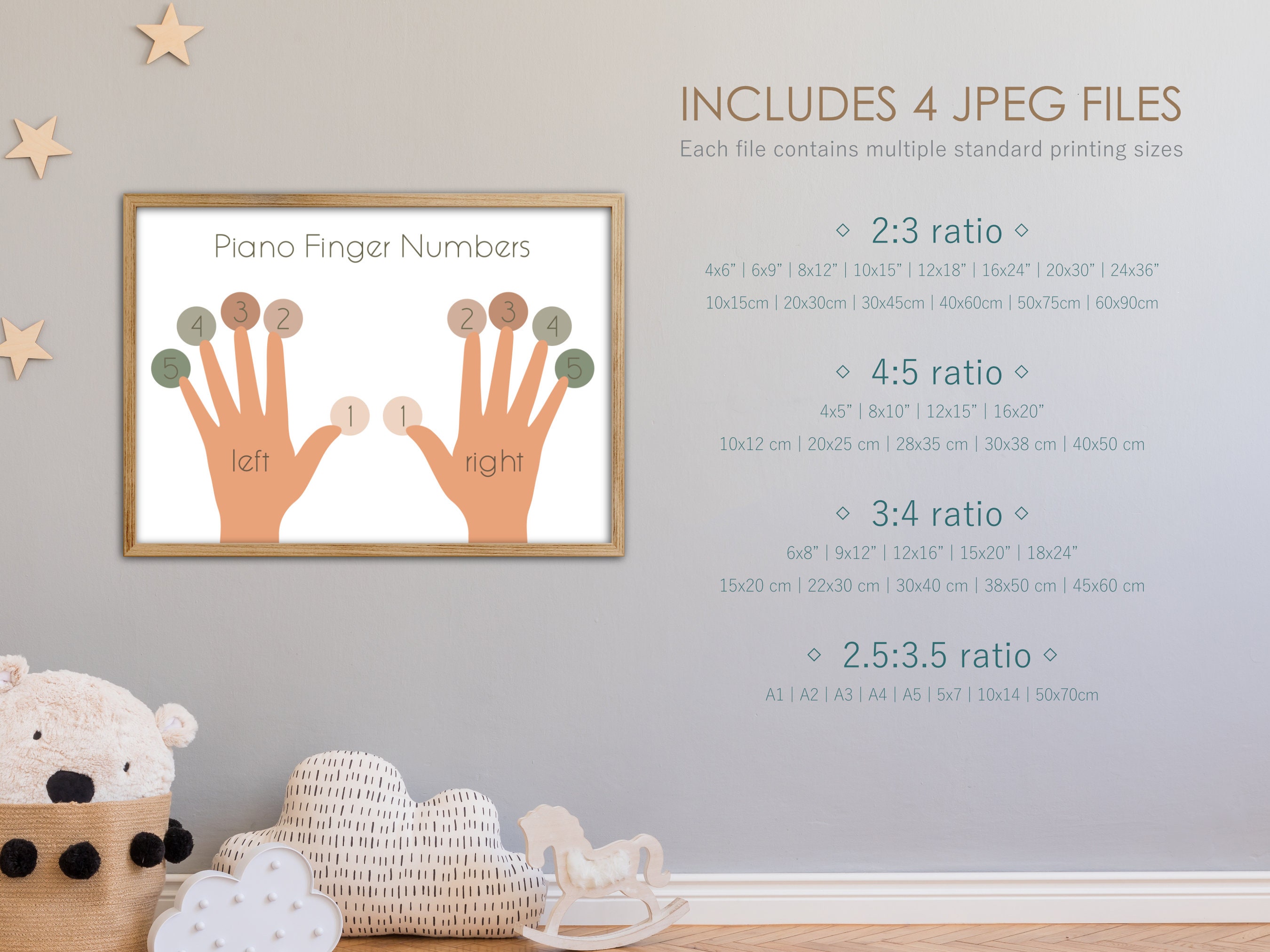 Piano Teaching Tool Visuals, Learning Graphics, Music Lesson Aids Piano ...